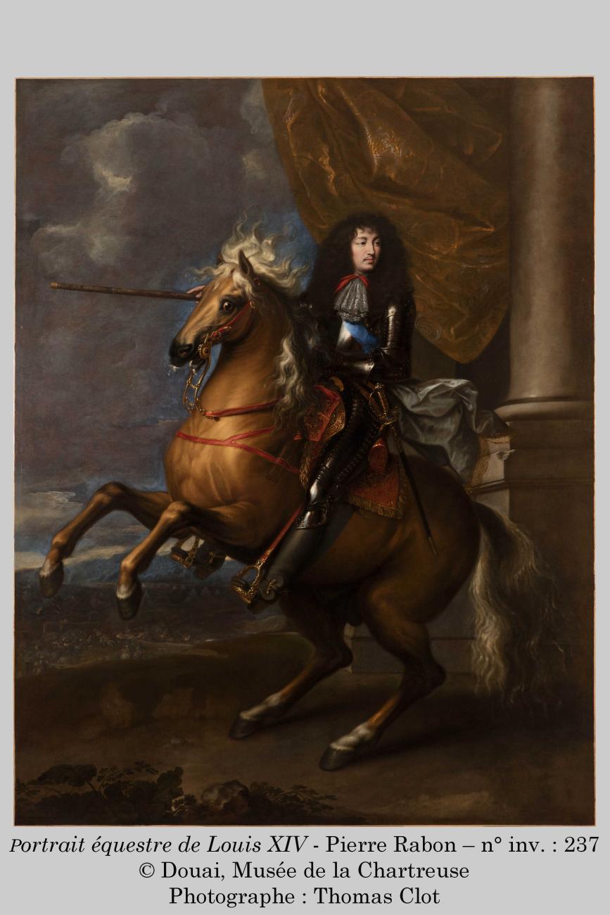 Portrait équestre de Louis XIV | Musée de la Chartreuse de Douai